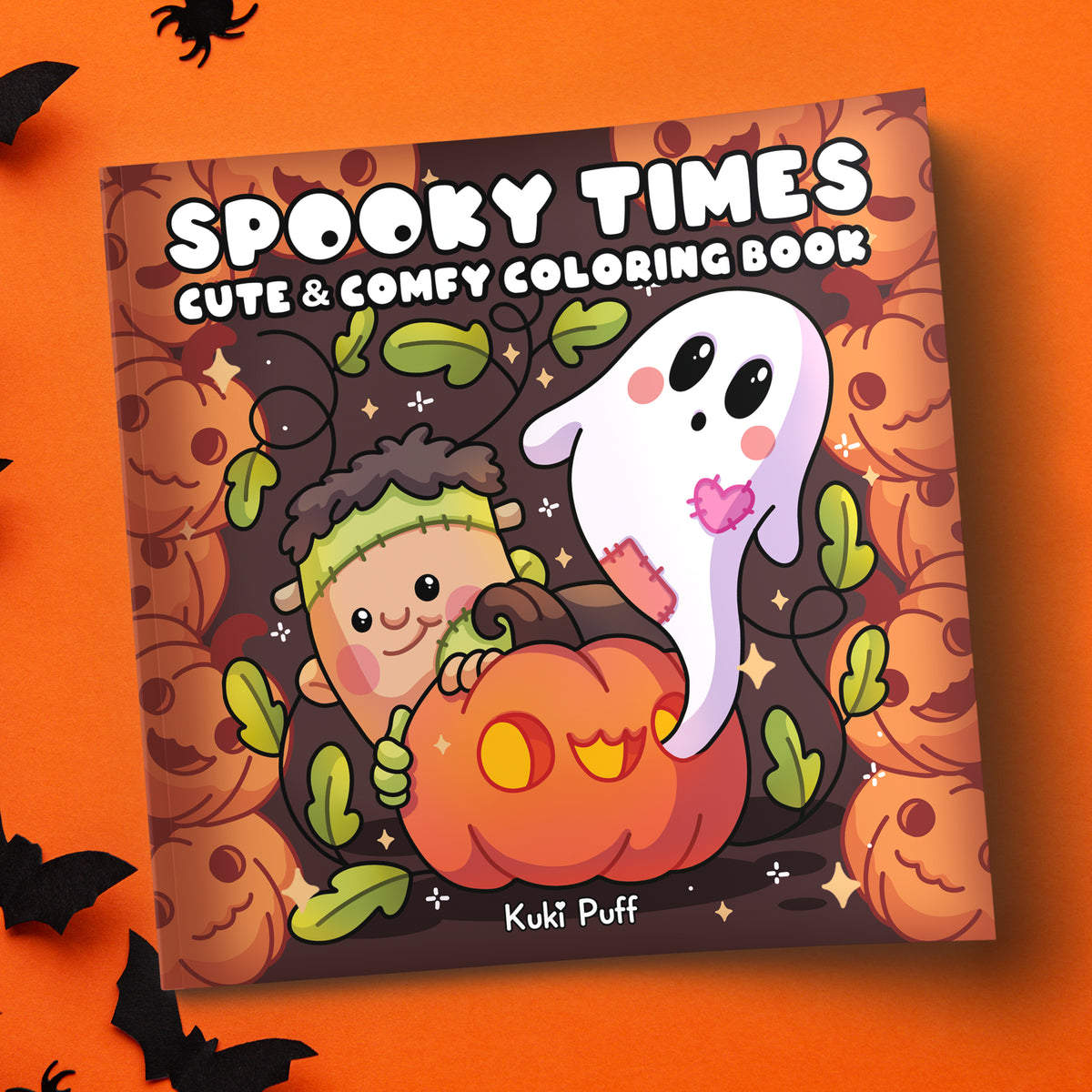 Spooky Times Coloring Book by Kuki Puff – Kuki Puff Coloring Books