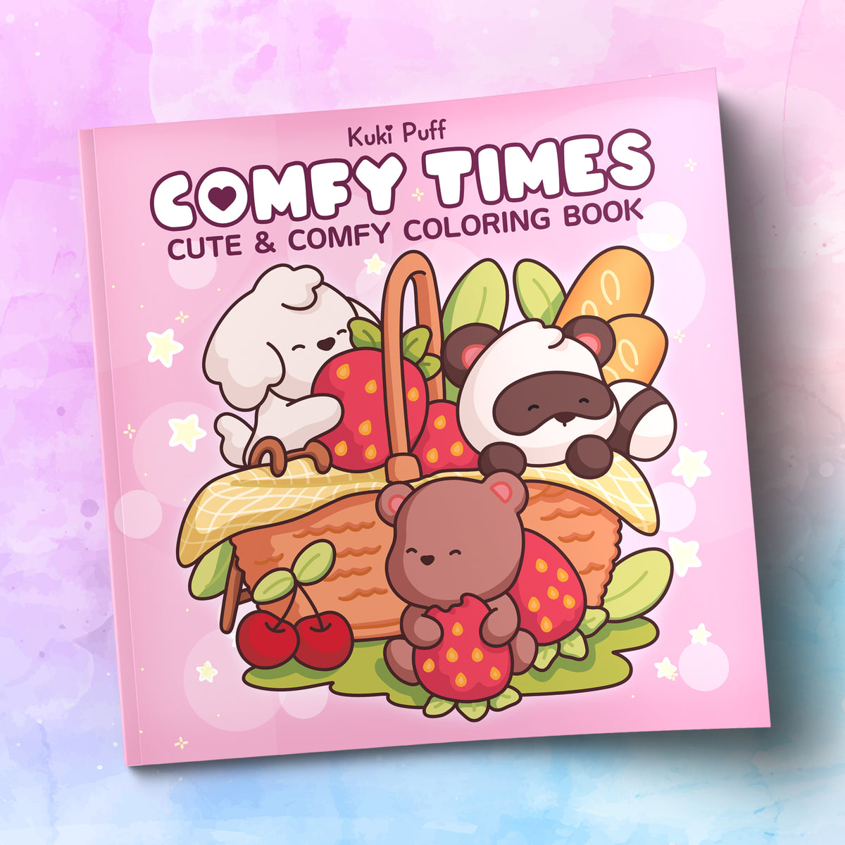 Comfy Times Coloring Book by Kuki Puff – Kuki Puff Coloring Books