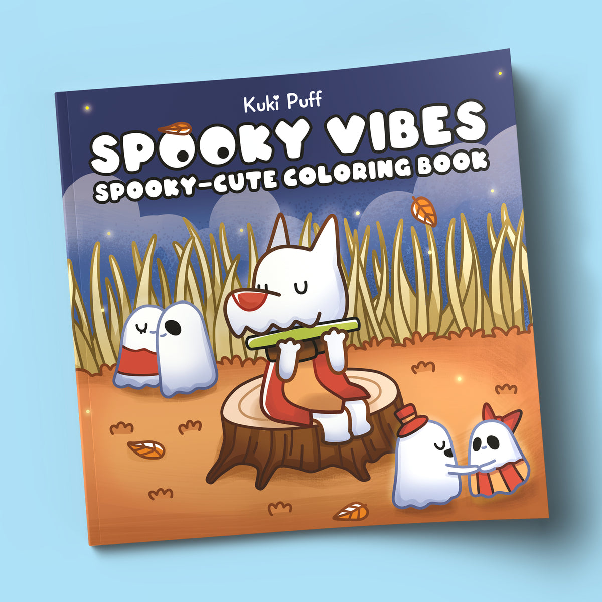Spooky Vibes Coloring Book by Kuki Puff – Kuki Puff Coloring Books